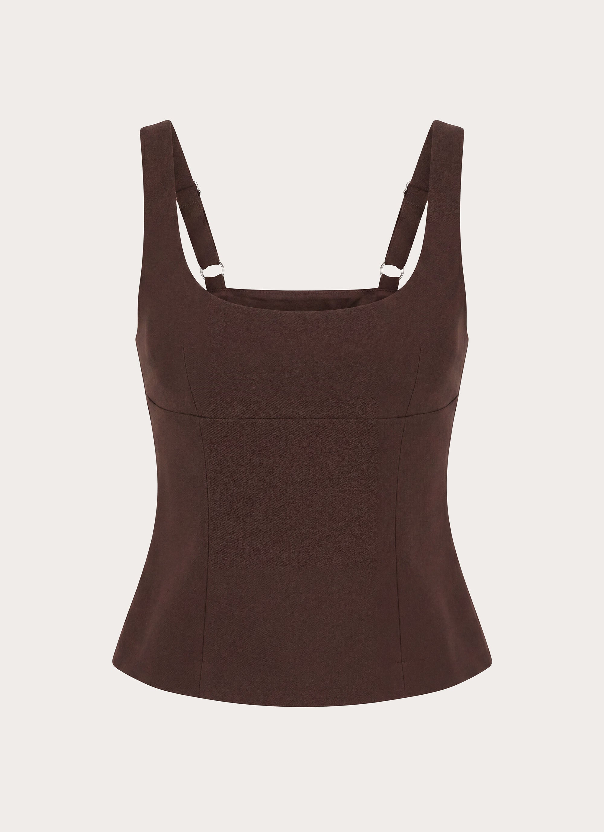Autrey Suiting Top - Chocolate – Peppermayo Europe