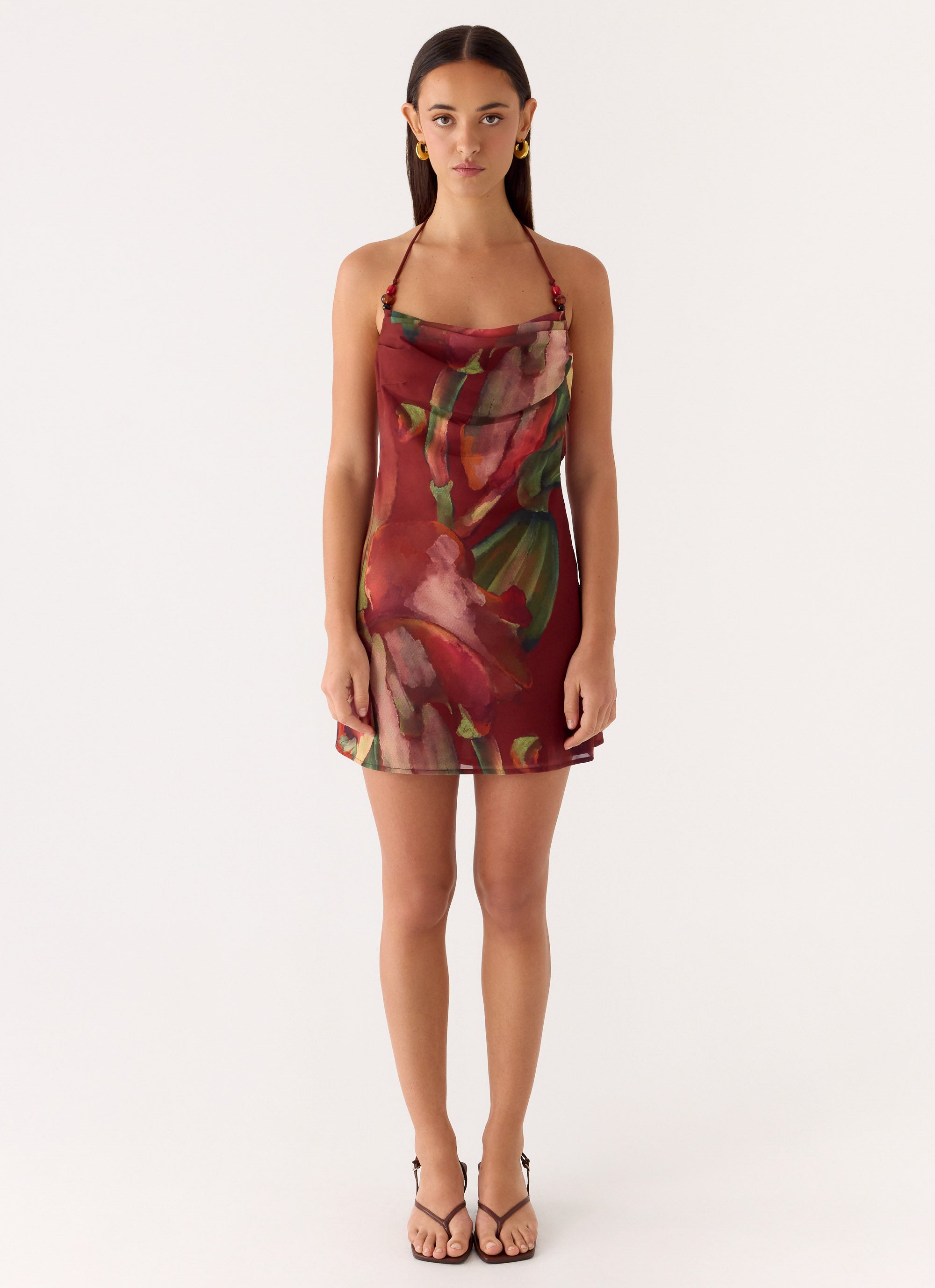 Camilla Cowl Mini Dress - Cuba Cuba – Peppermayo Europe