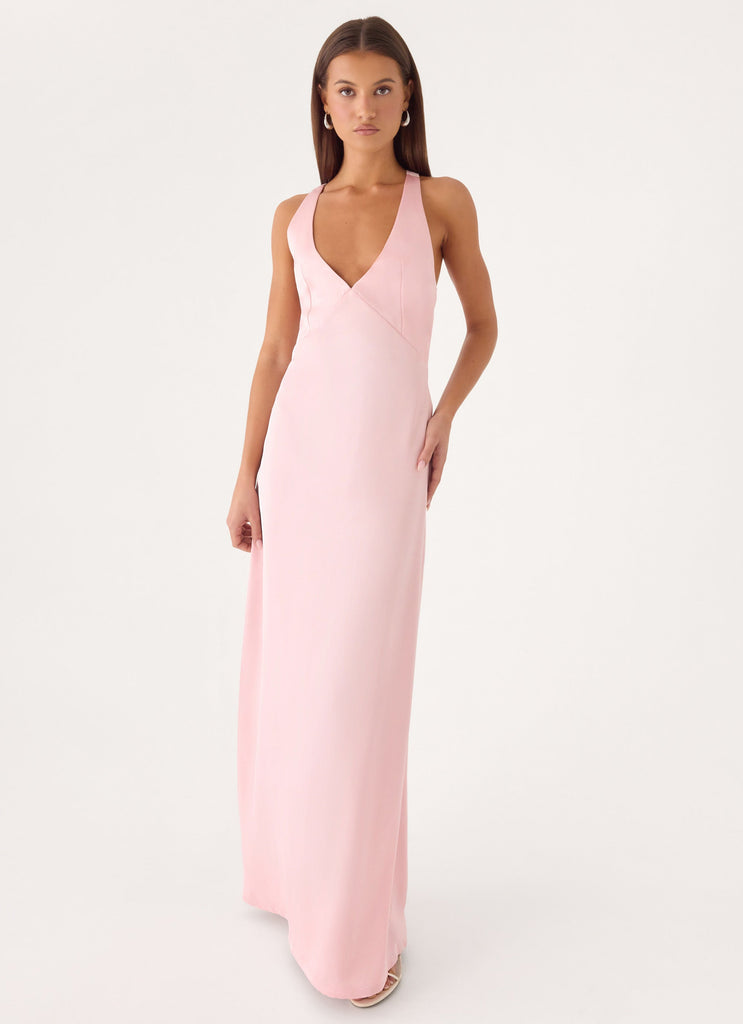 Darcee Maxi Dress - Pink – Peppermayo Europe