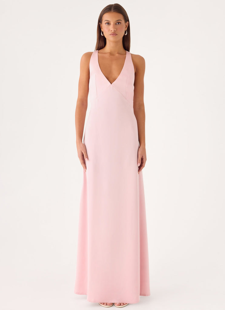 Darcee Maxi Dress - Pink – Peppermayo Europe