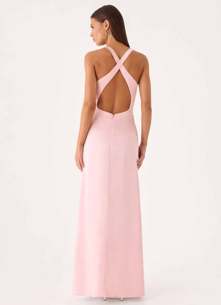 Darcee Maxi Dress - Pink – Peppermayo Europe