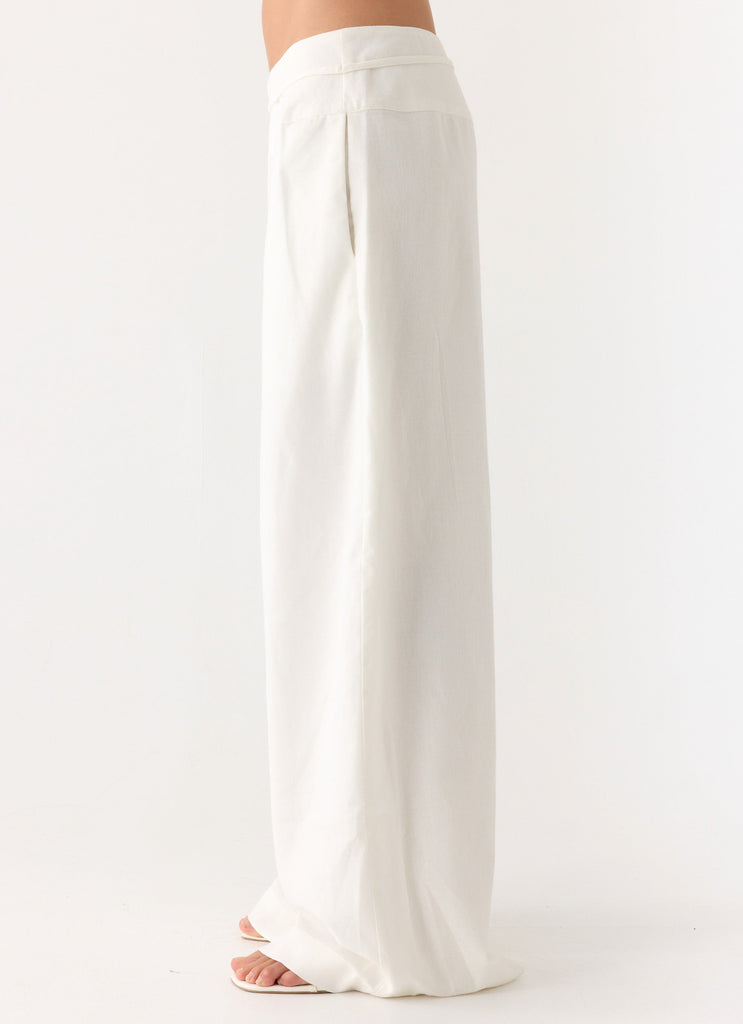 Isobel Pants - White – Peppermayo Europe