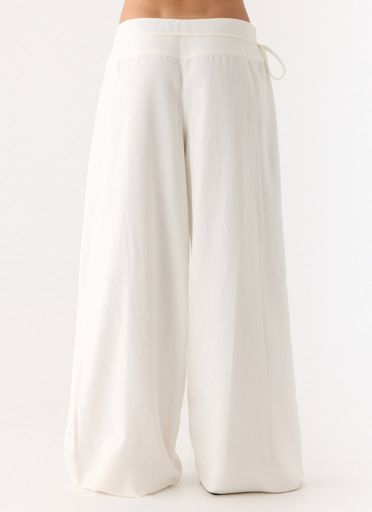 Isobel Pants - White – Peppermayo Europe