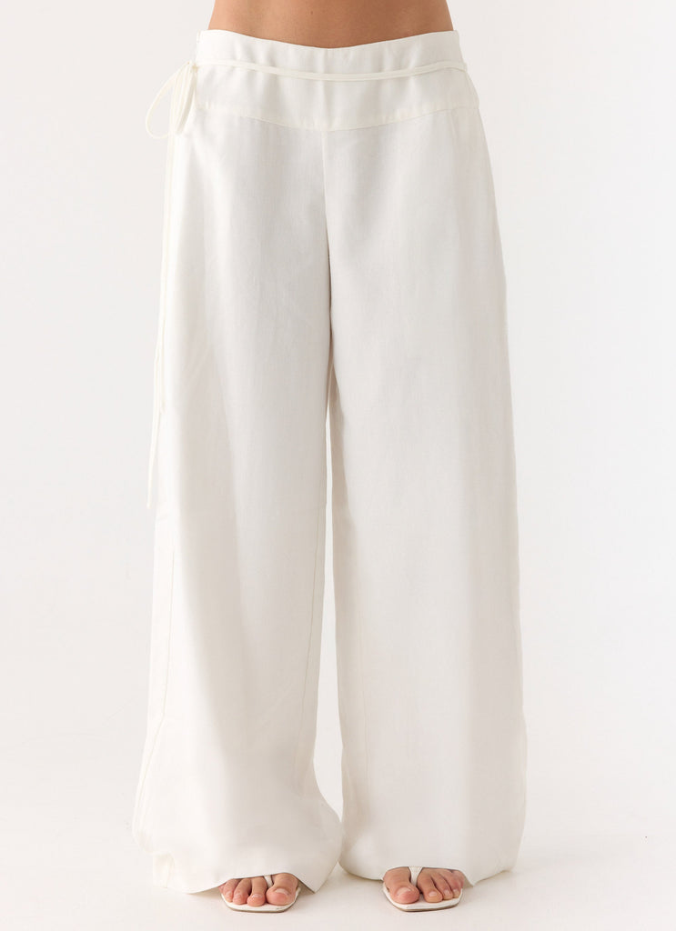 Isobel Pants - White – Peppermayo Europe