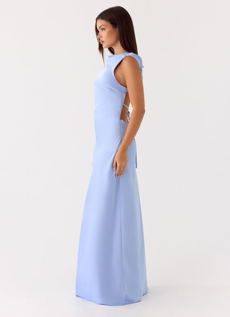 Kaiden Maxi Dress - Blue – Peppermayo Europe