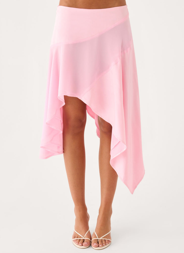 Klose Midi Skirt - Pink – Peppermayo Europe