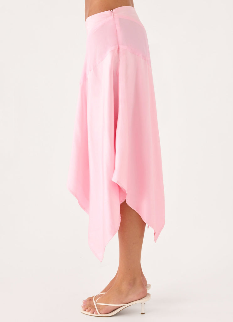 Klose Midi Skirt - Pink – Peppermayo Europe