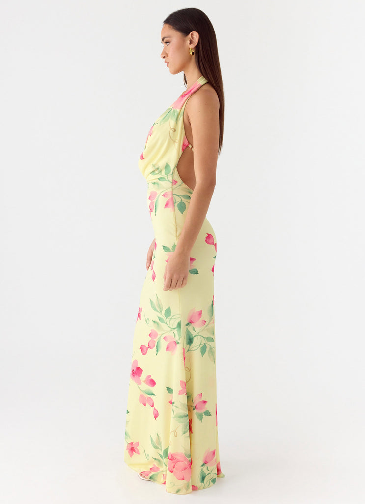 Like You Better Maxi Dress - Lemon Soleil – Peppermayo Europe