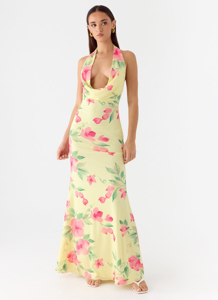 Like You Better Maxi Dress - Lemon Soleil – Peppermayo Europe