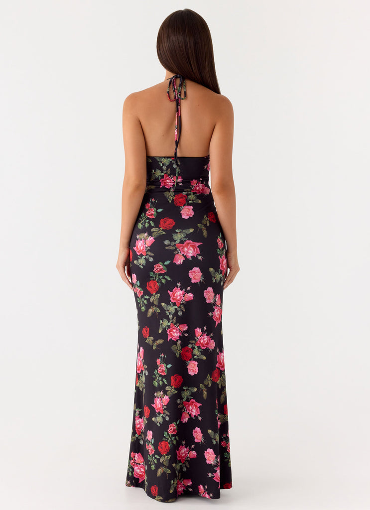 Lorrieanne Maxi Dress - Midnight Bloom – Peppermayo Europe