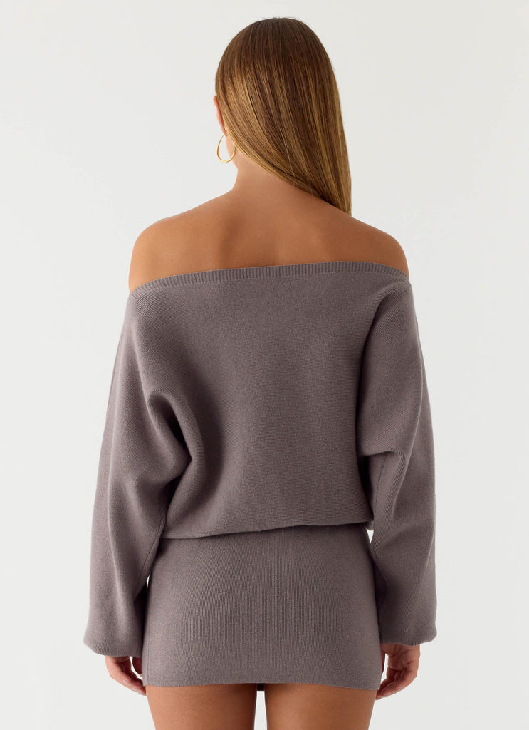 Ravyn Mini Dress - Grey – Peppermayo Europe